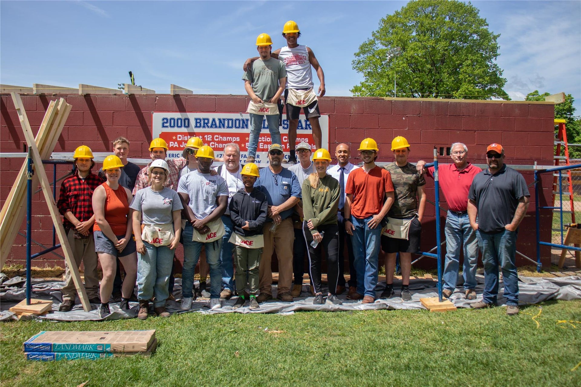 Construction Trades Students Restore Brandon Park Dugouts ...