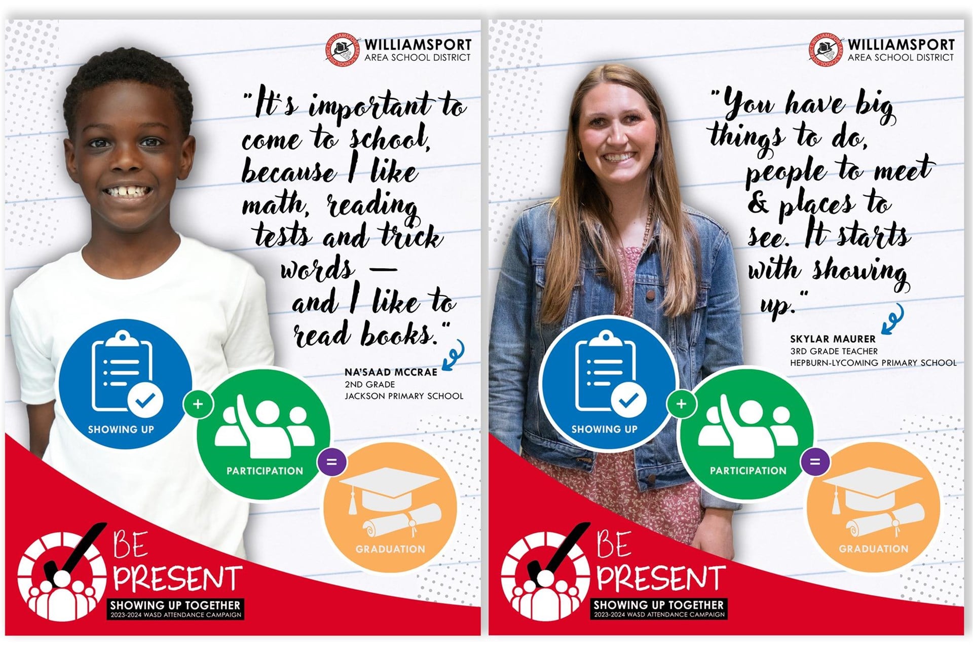 'Showing Up Together': WASD Resurrects Campaign to Promote School Attendance | Williamsport Area ...